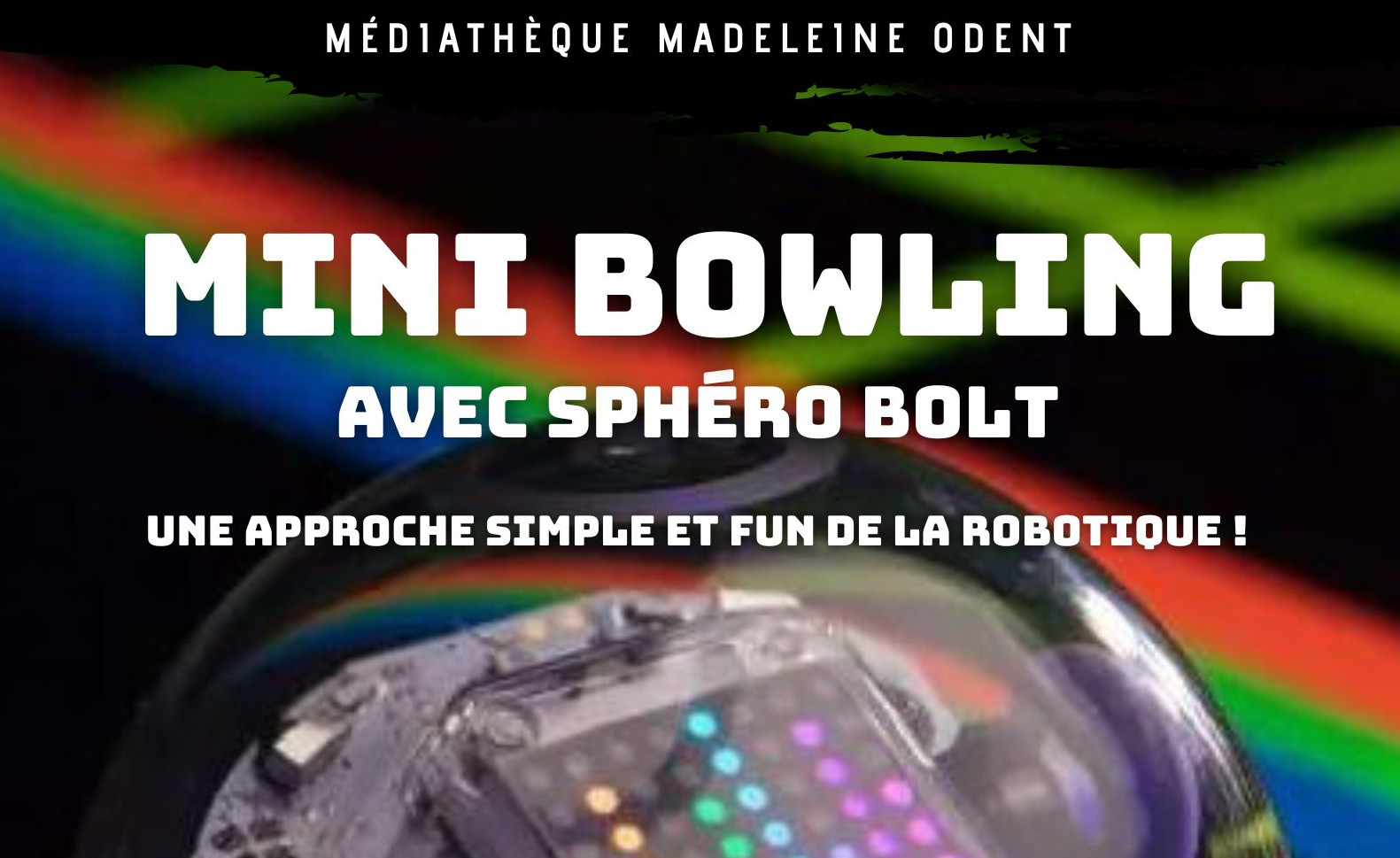 Bresles_Atelier bowling avec Sphéro